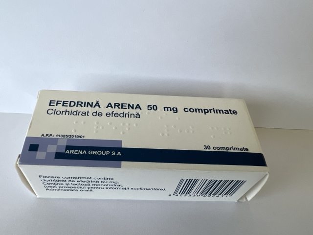 Produkt - Efedryna 50 mg ARENA